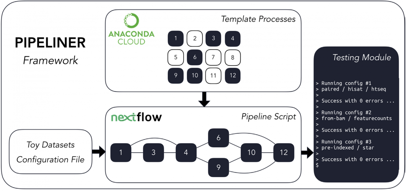 Pipeliner: A Nextflow-Based Framework for the Definition of Sequencing Data Processing Pipelines ...